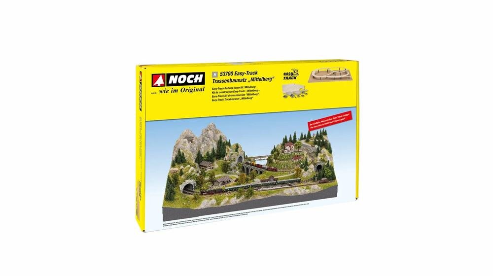 Noch 53700 Easy-Track Trassenbausatz "Mittelberg" Spur N